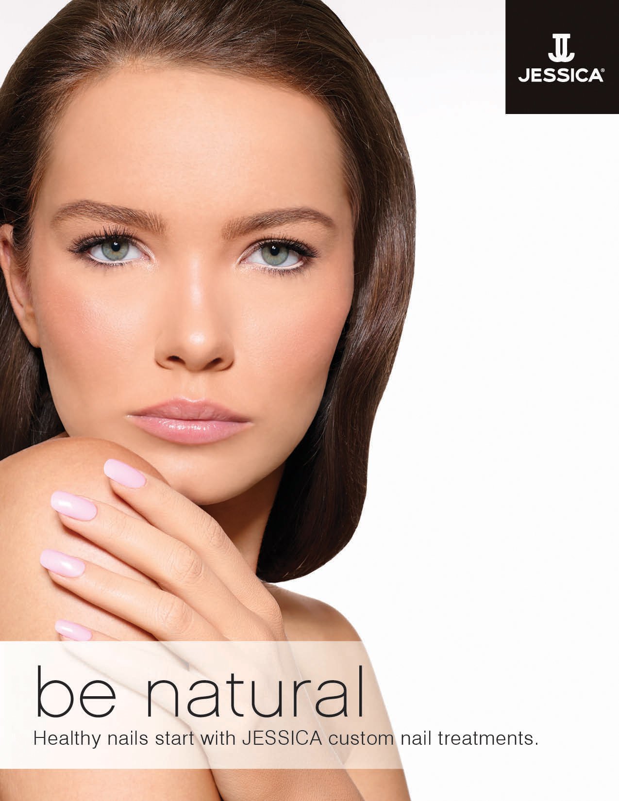 JESSICA Be Natural Window Sticker • Beaunited